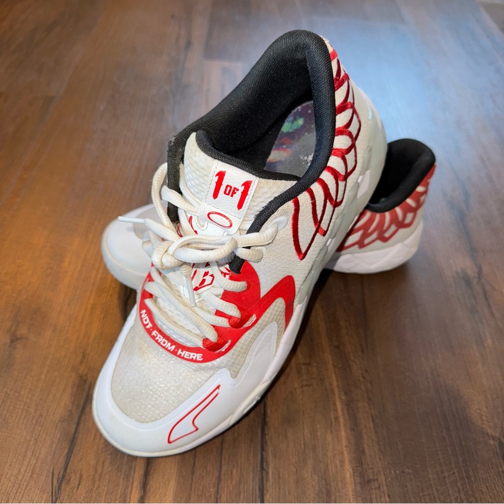 Puma Lamelo Ball Mb.01 Lo Basketball Shoes Size 8.5 - Gem